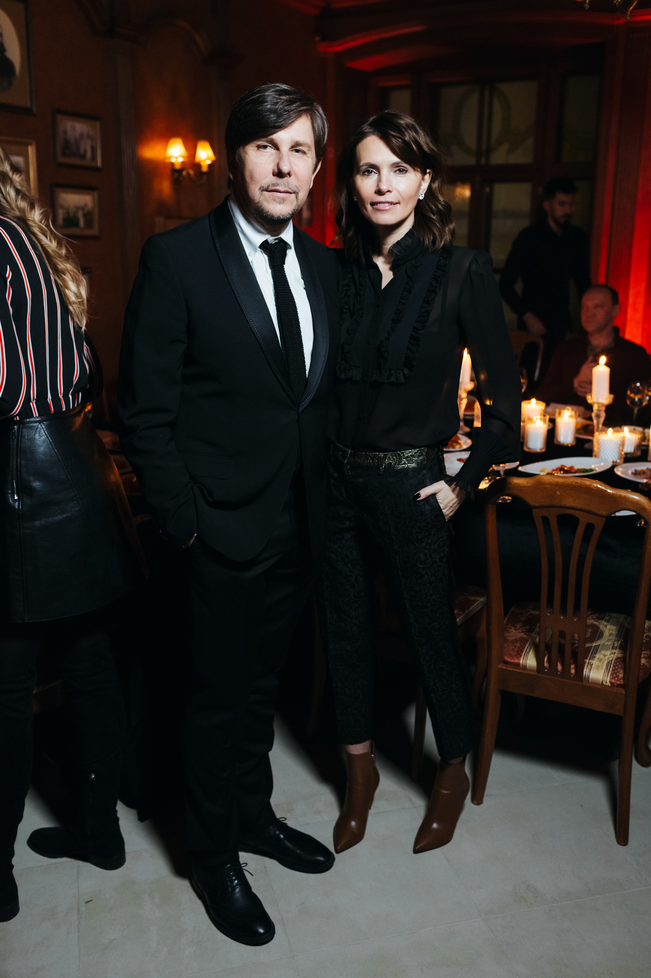 Чулпан Хаматова, Ингеборга Дапкунайте и Александр Цыпкин на дне ...