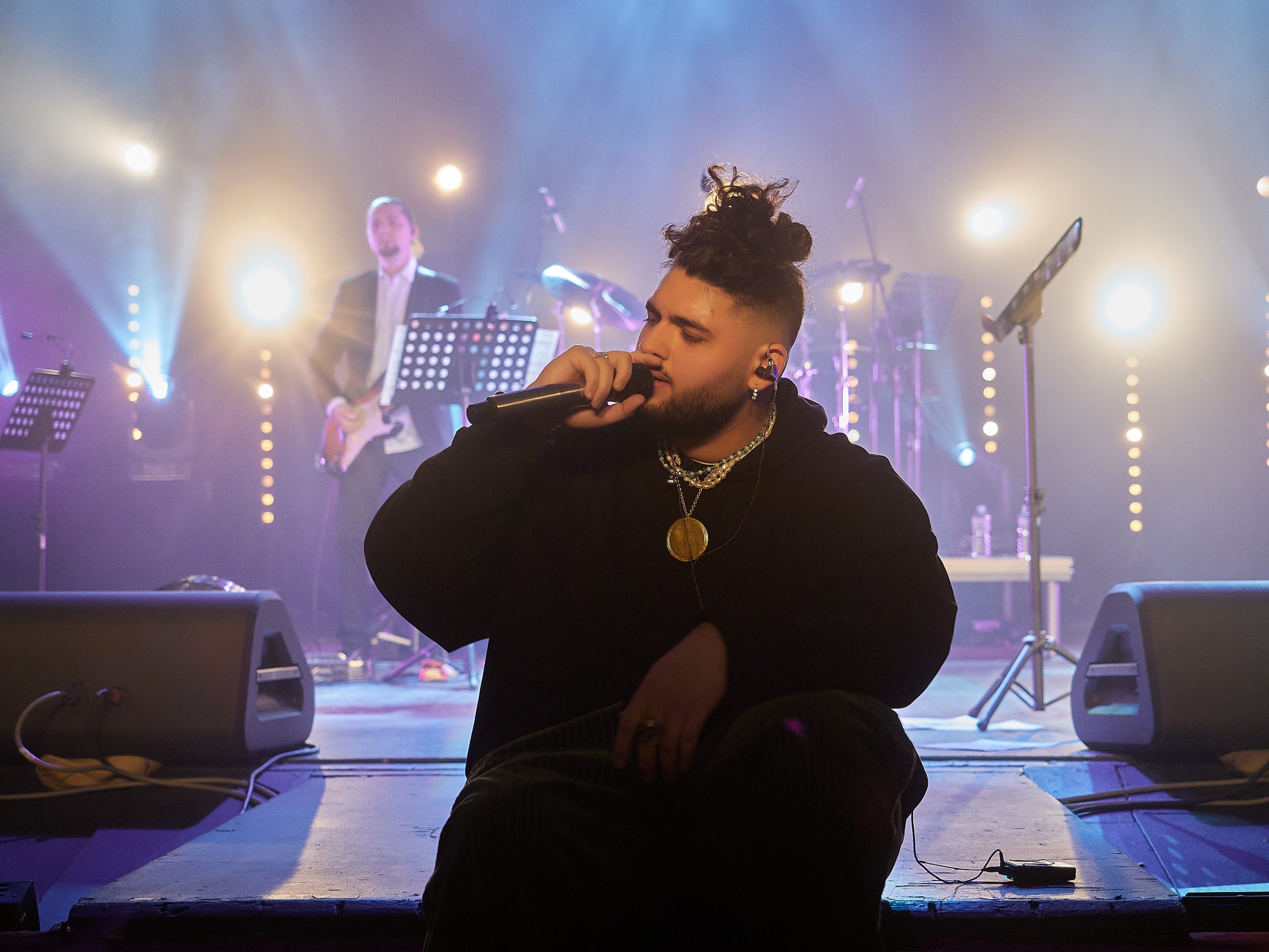 Настя Ивлеева, Пашу, Ханна и другие на закрытом прослушивании альбома Andro