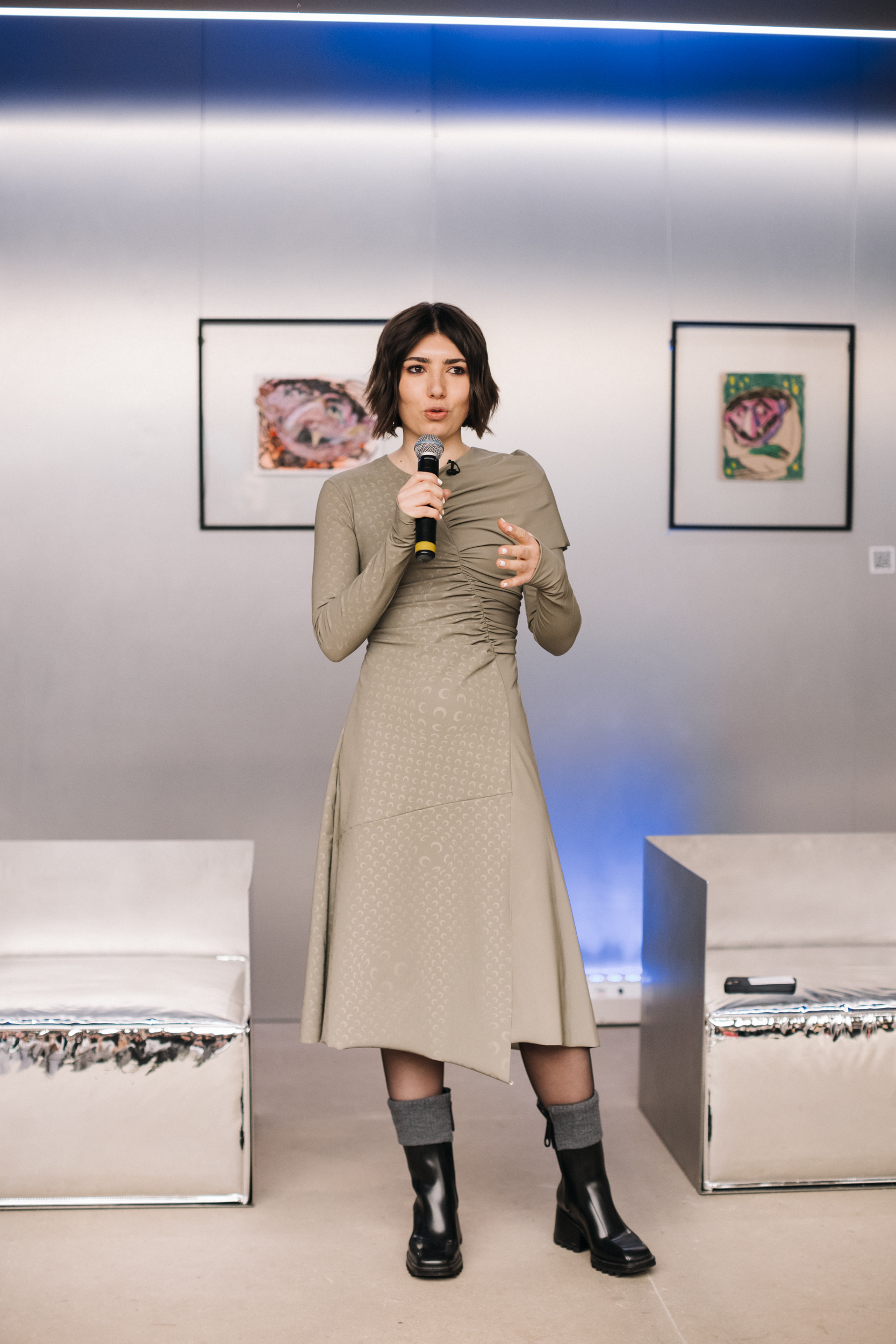 Ксения Собчак, Денис Катаев, Александра Маниович и другие на открытии ...